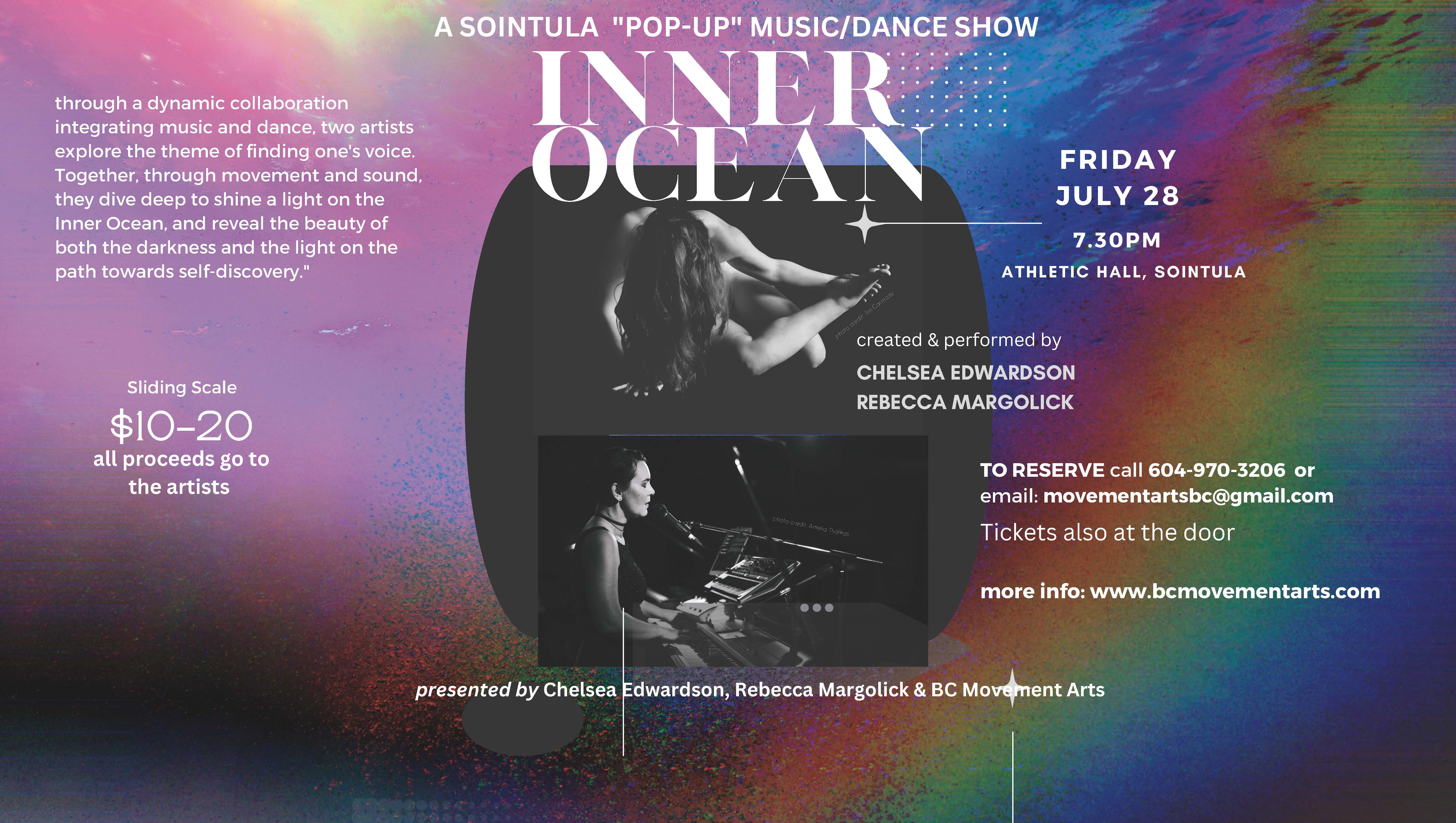 BCMAS Presents: INNER OCEAN an integrated live music & dance performance